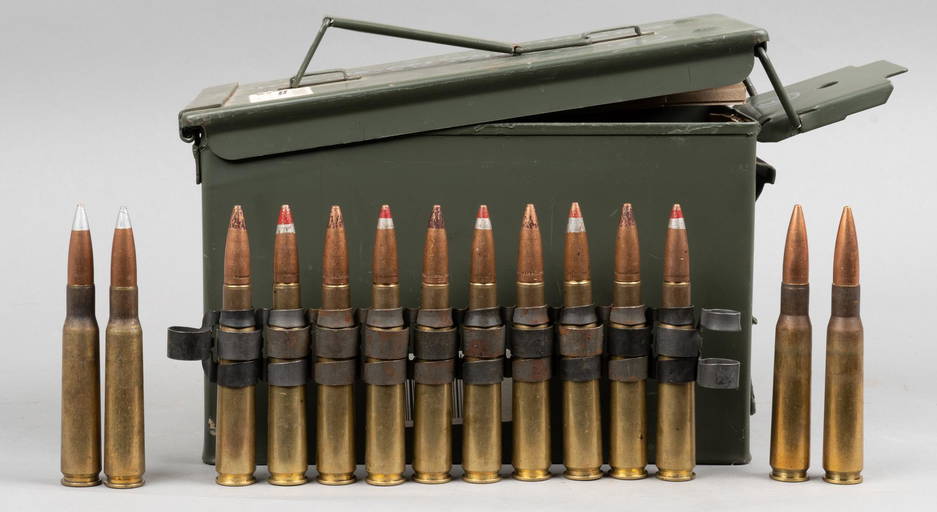 110 Rounds Of Mixed .50bmg Armor Piercing Ammunition