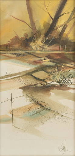 Jerry V. Seagle, "Trees" (#0503) on Jan 28, 2023 | Vogt Auction Texas in TX
