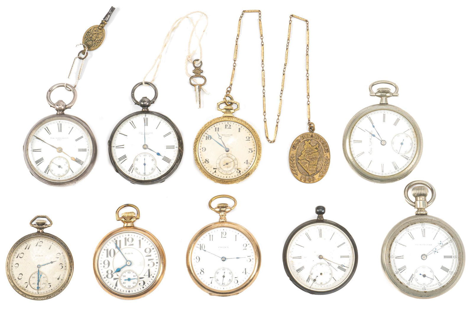 Antique Pocket Watch Collection