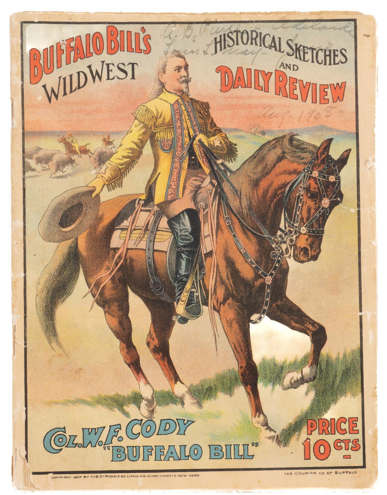 Buffalo Bill's Wild West Historical Sketches And Daily Review, 1907