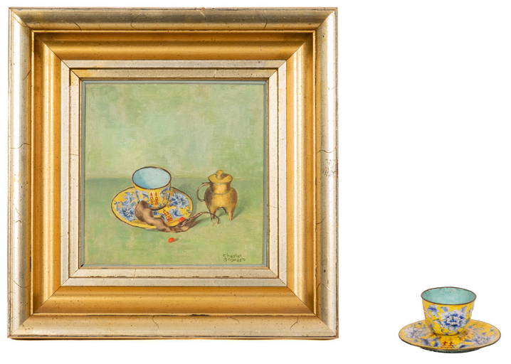 Chester Snowden, Still Life With Teacup