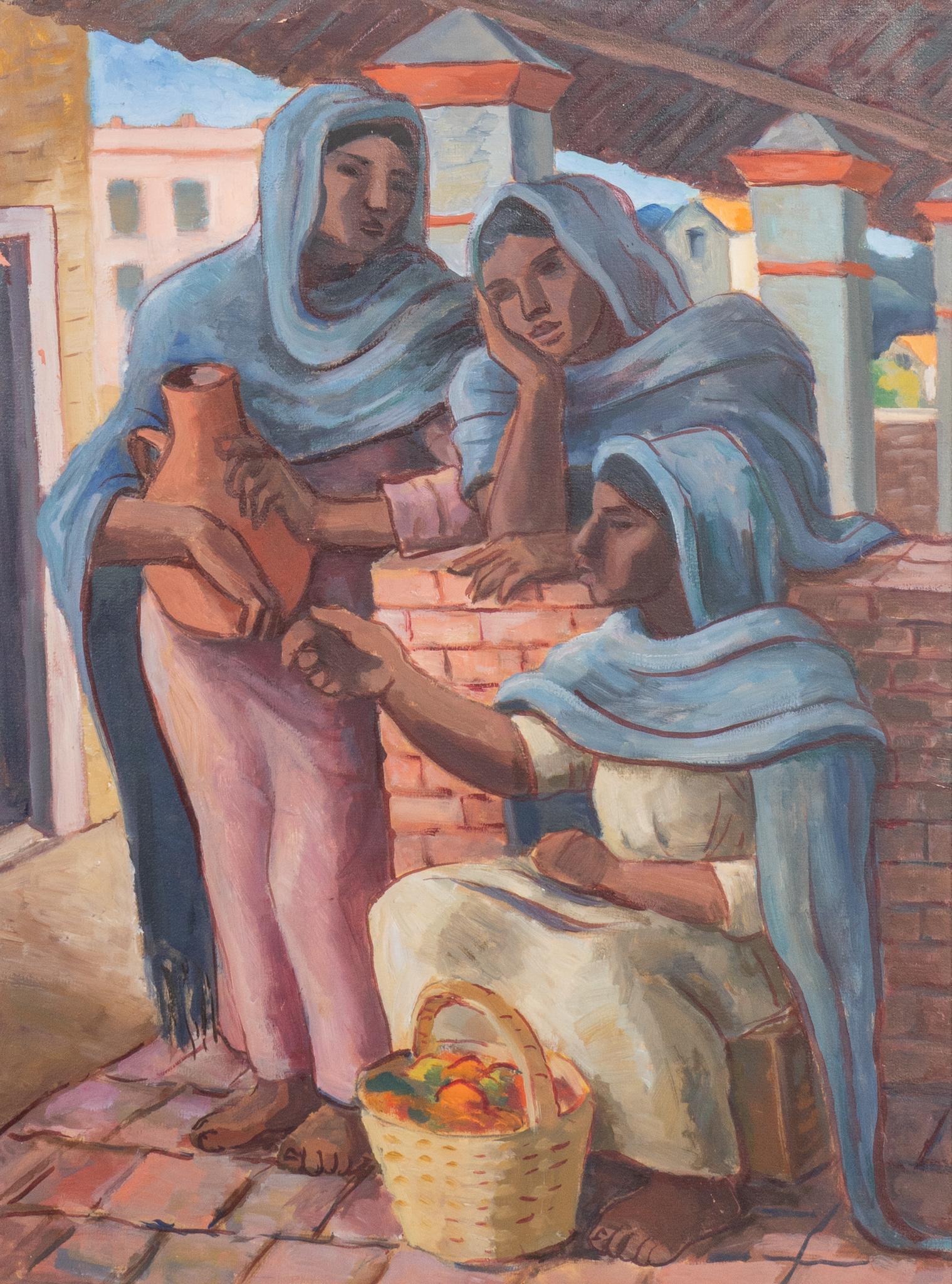 Edmund Kinzinger, "Women in Taxco", 1936 - Apr 15, 2023 | Vogt Auction ...