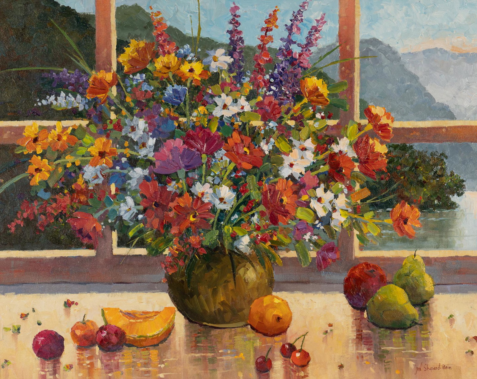 Jan Shepard Bain, Flowers And Fruit