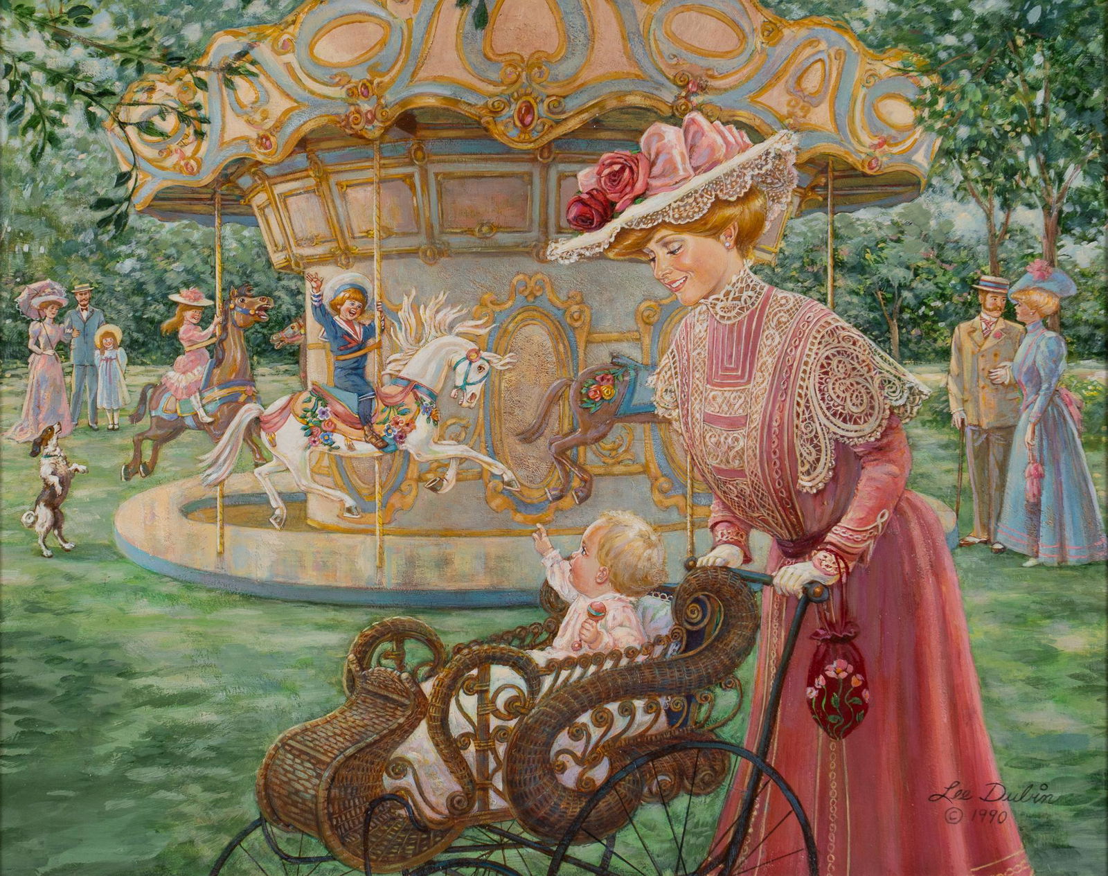 Lee Dubin, "sunday Rides", 1990