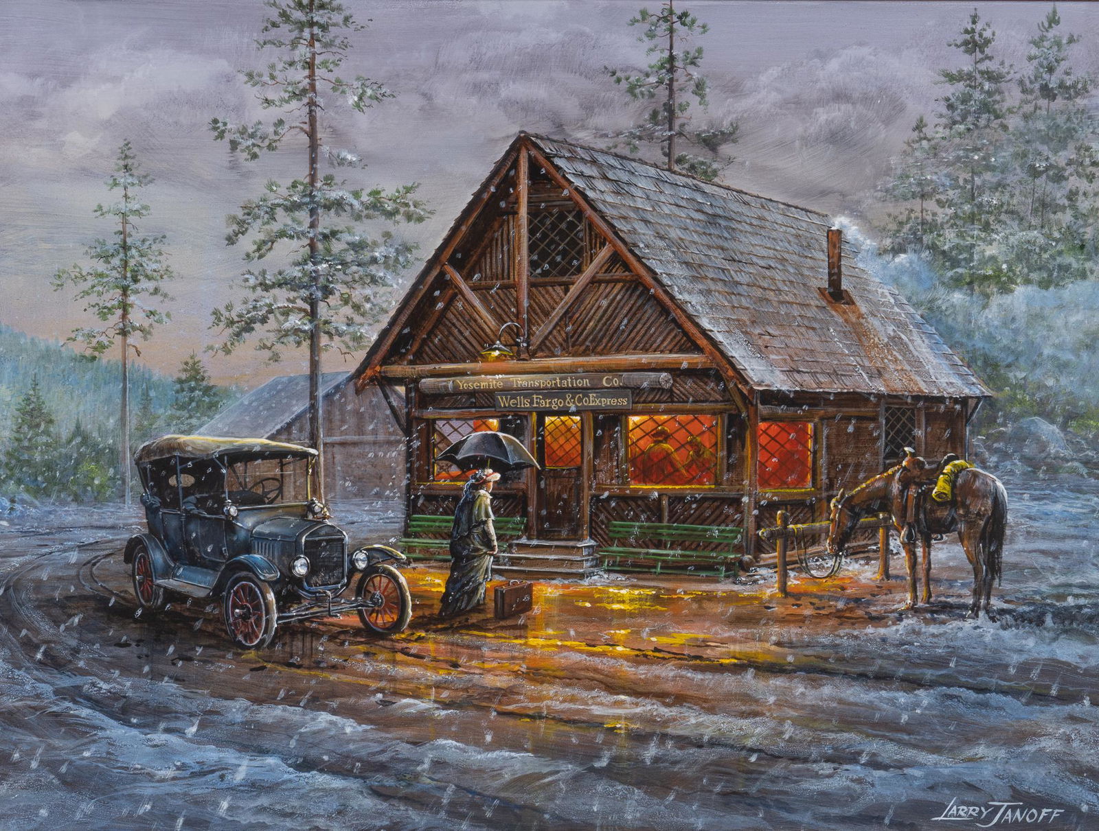 Larry Janoff, "a Holiday Trip"