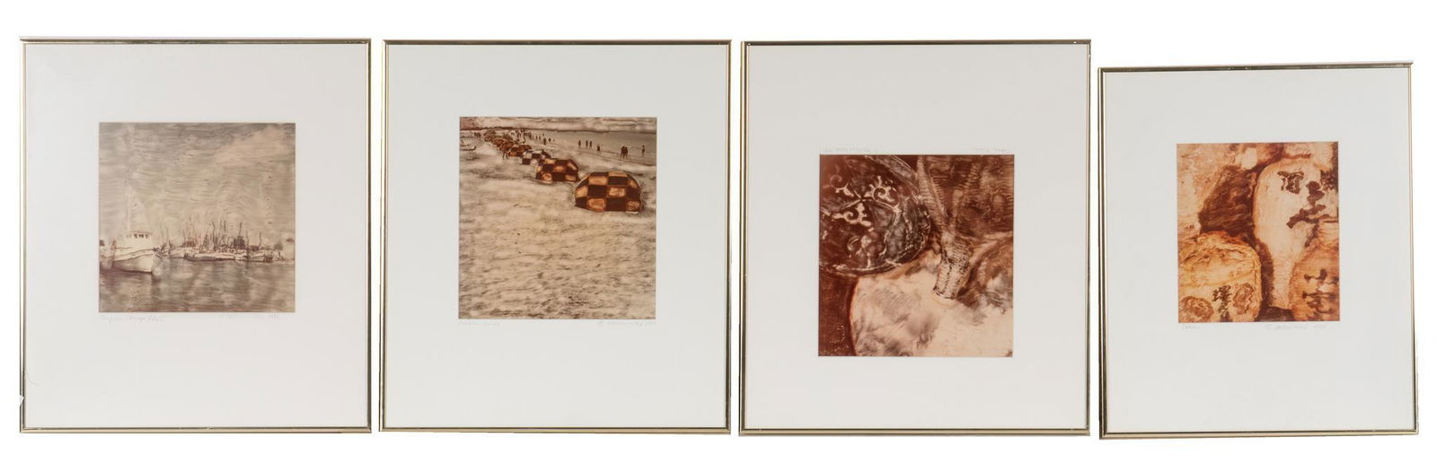 Martin Wax, (4) Signed Photographs