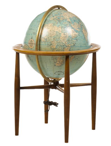 20" Heirloom Light Up Globe By Replogle