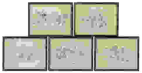 Collection Of (5) J. A. Kirkpatrick Lithographs Auction