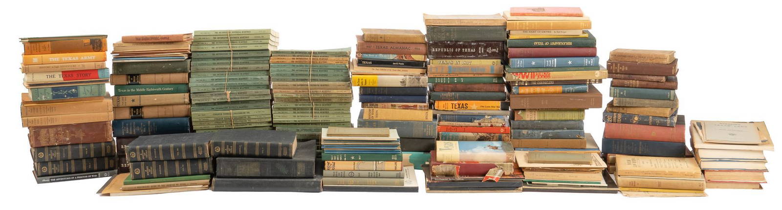 Collection Of Texas History Books