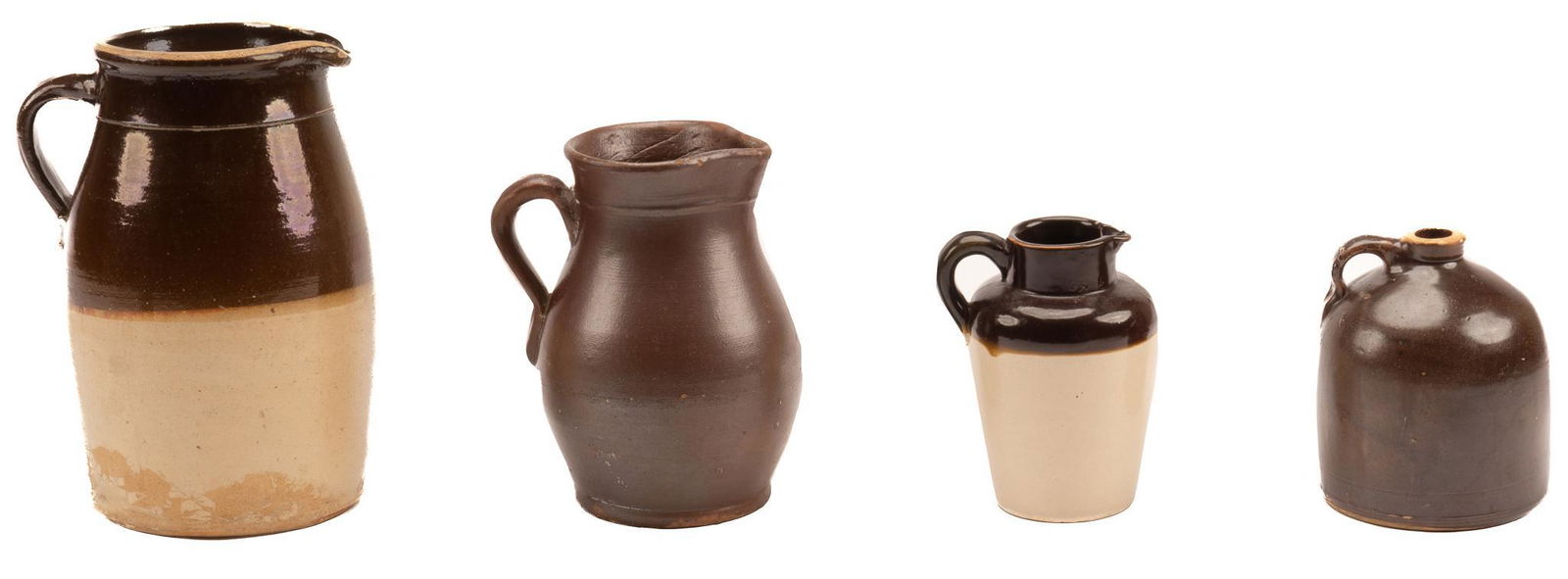 Collection Of (4) Stoneware Pottery Examples