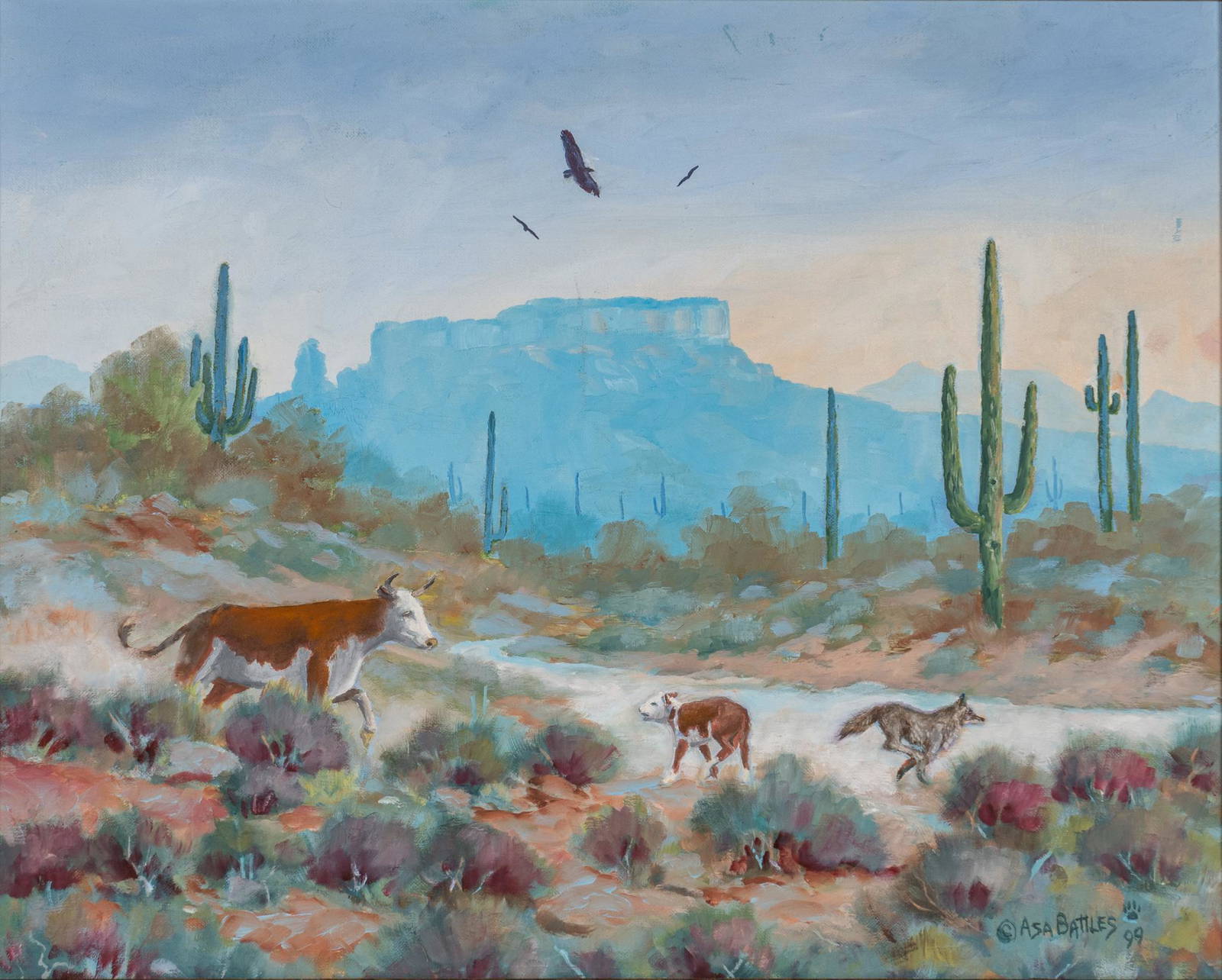 Asa Battles, "food For All", 1999 Auction