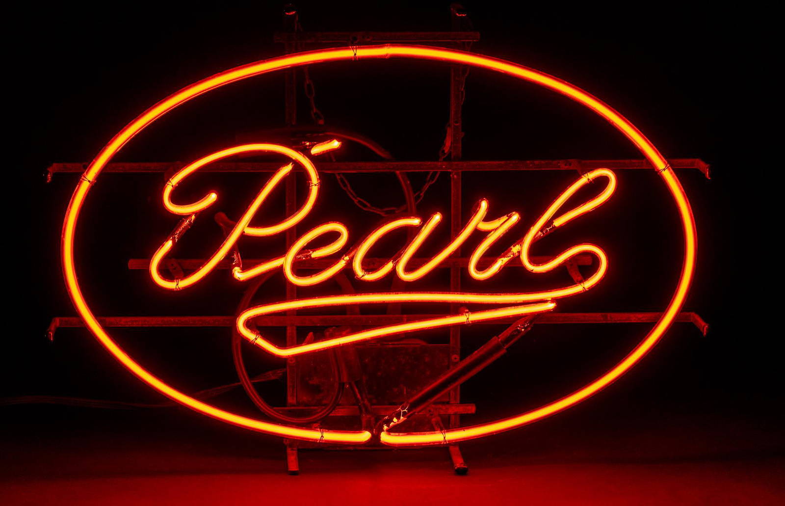 Vintage Pearl Neon Sign Auction
