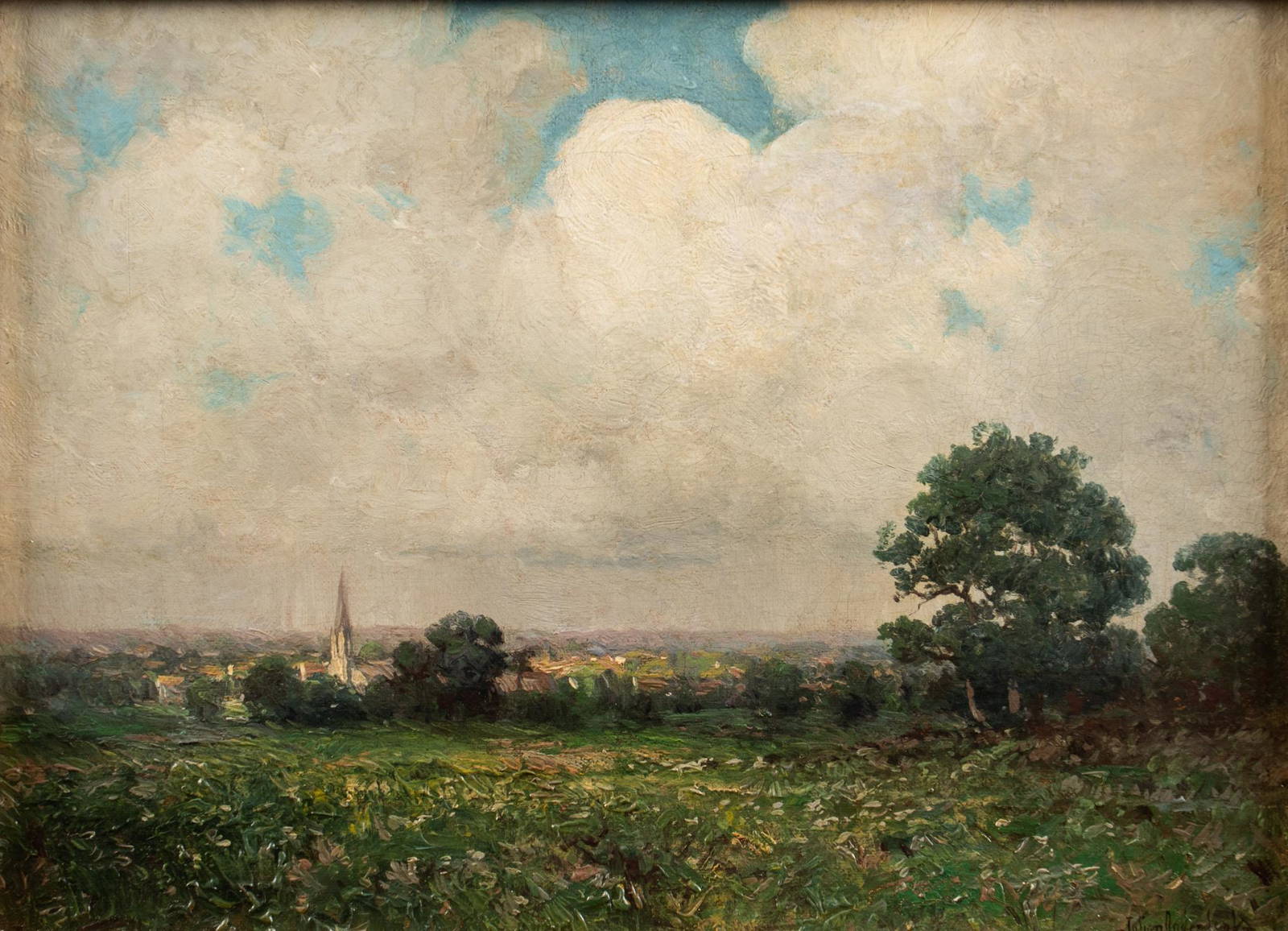 Julian Onderdonk, Northeastern Landscape Auction