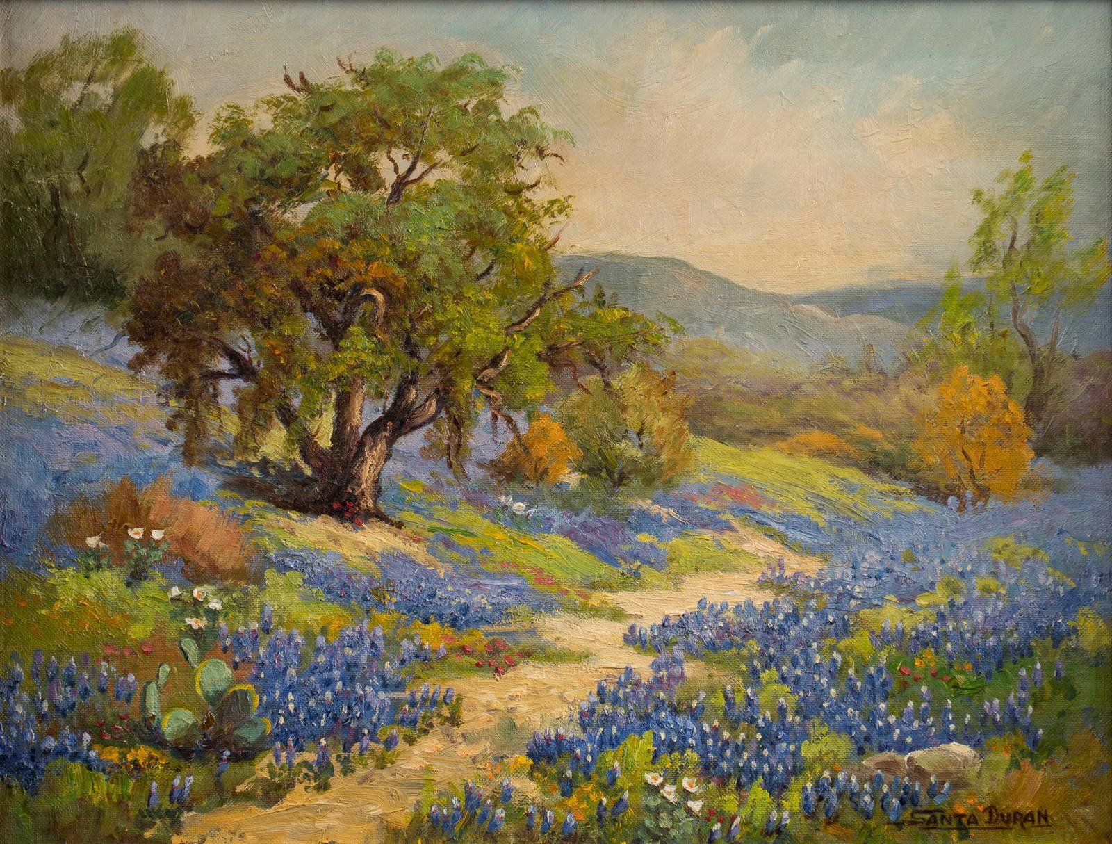 Santa Duran, "hermosas Flores En La Primavera" Auction
