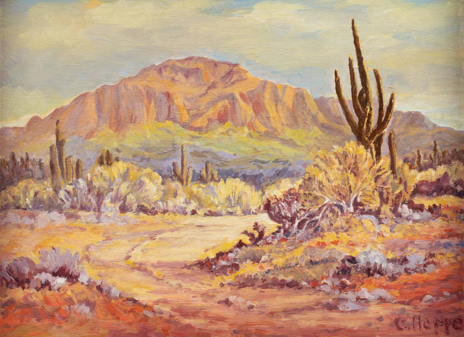 Carl Hoppe, West Texas Desert Auction