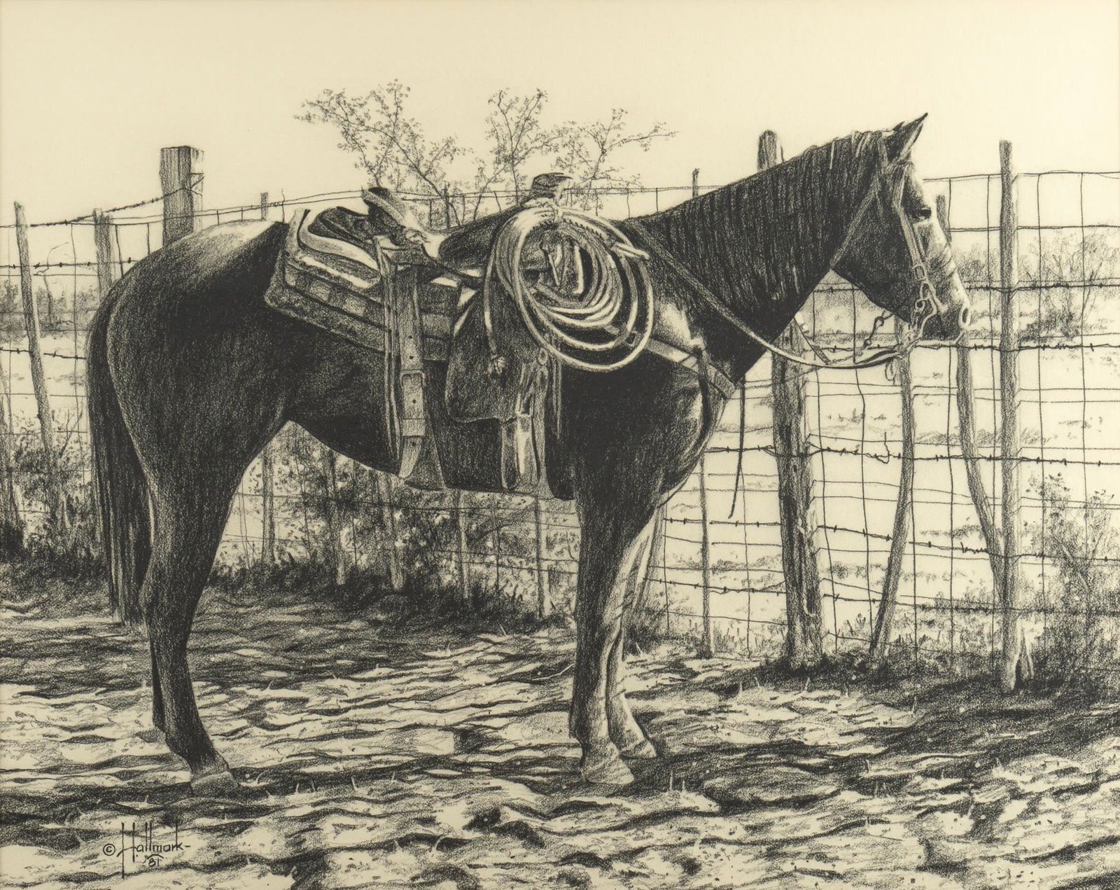 George Hallmark ,"clear Footed", 1981