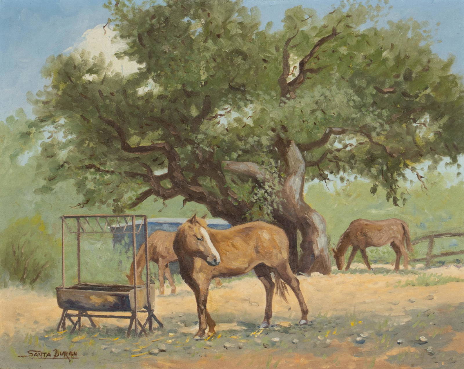 Santa Duran, "peaceful Moment", 1979 Auction