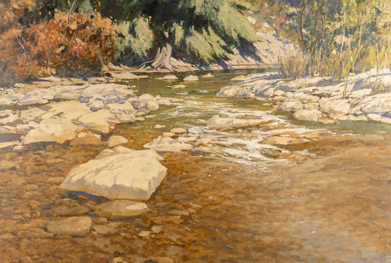 Al Barnes, "on The Sabinal"