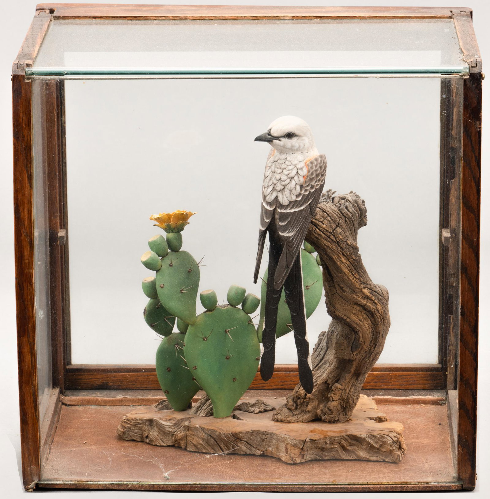James Eddleman, Scissor Tailed Flycatcher Sculpture