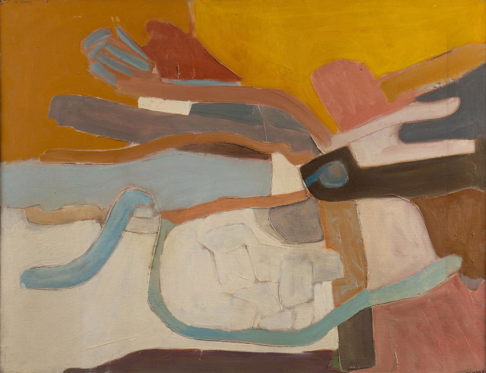 Carl Rice Embrey, Abstract Painting Auction