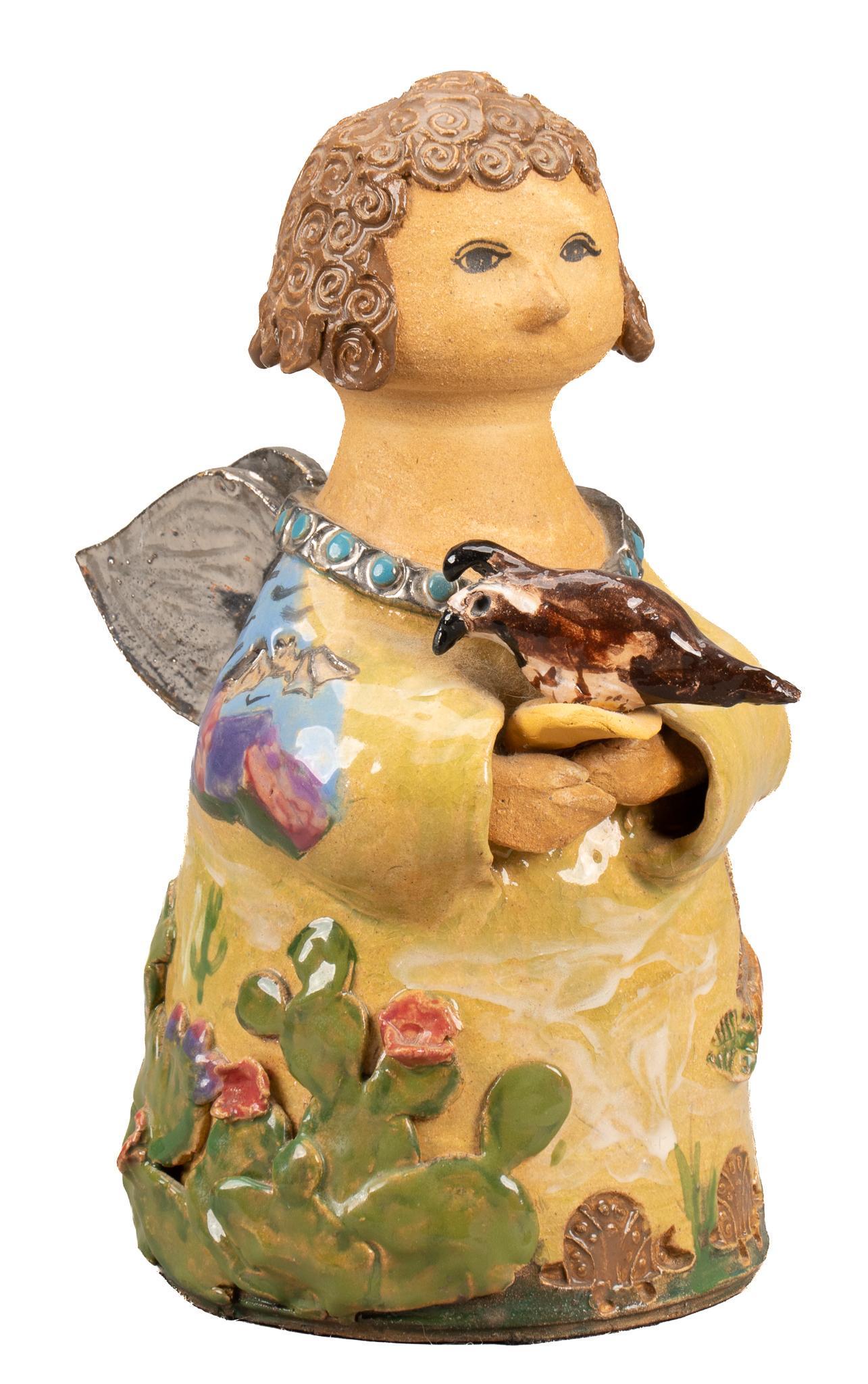 Nancy Pawel, Southwest Angel With Quail Auction