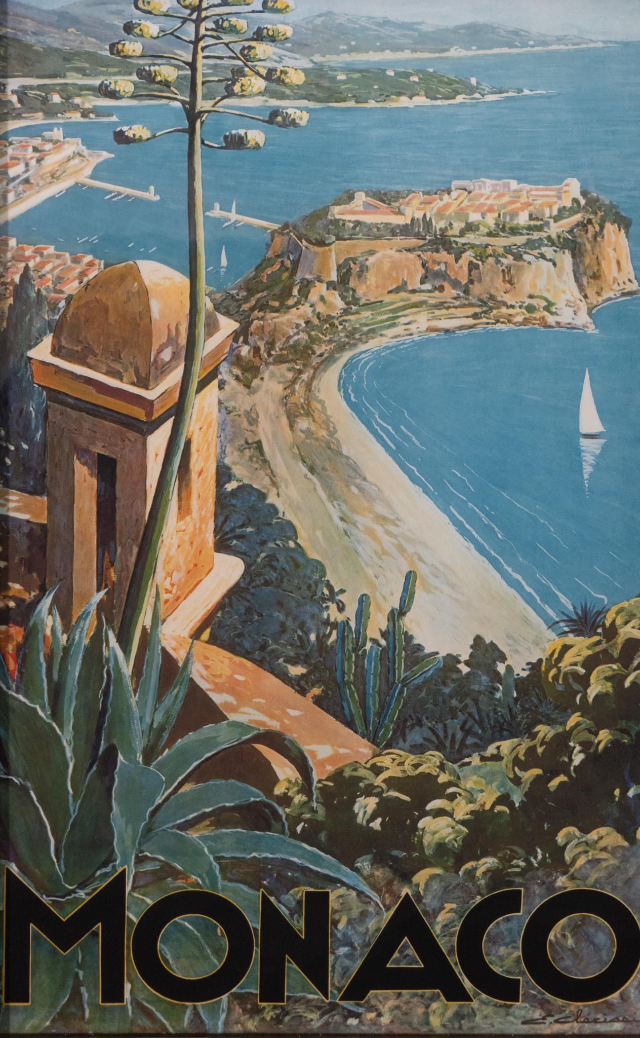 "monaco" Travel Poster Auction