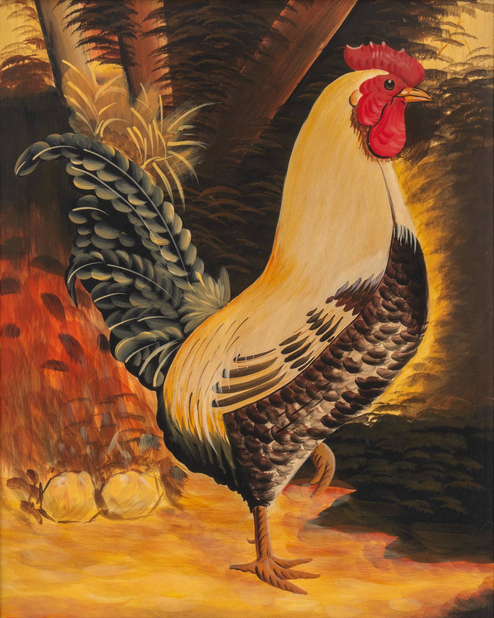 "little Jerry Seinfeld", Rooster Portrait Auction