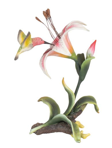 Lefton Porcelain Hummingbird Figure