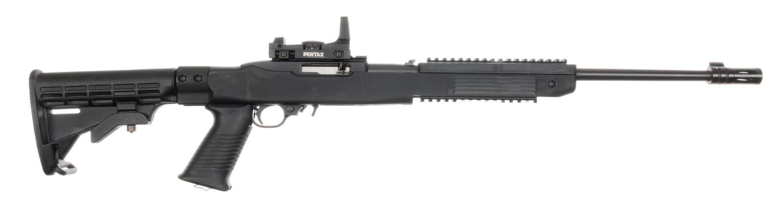 Ruger 10/22 Tapco Intrafuse 22 Lr Rifle Auction