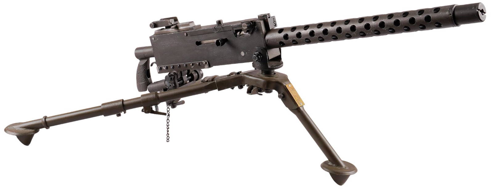 Original Wwii M1919 A4 Display Gun W/ Tripod Auction