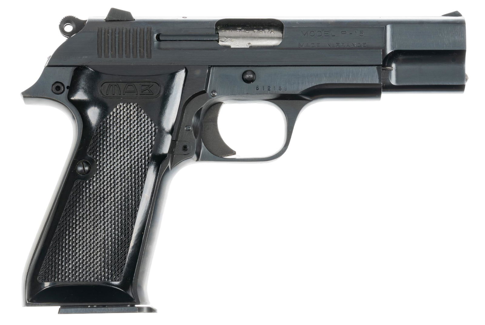 French Mab P15 9mm Semi Auto Pistol