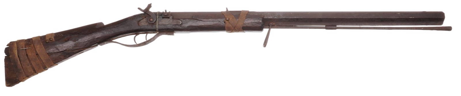Primitive G. Goulcher 50 Cal. Percussion Rifle Auction