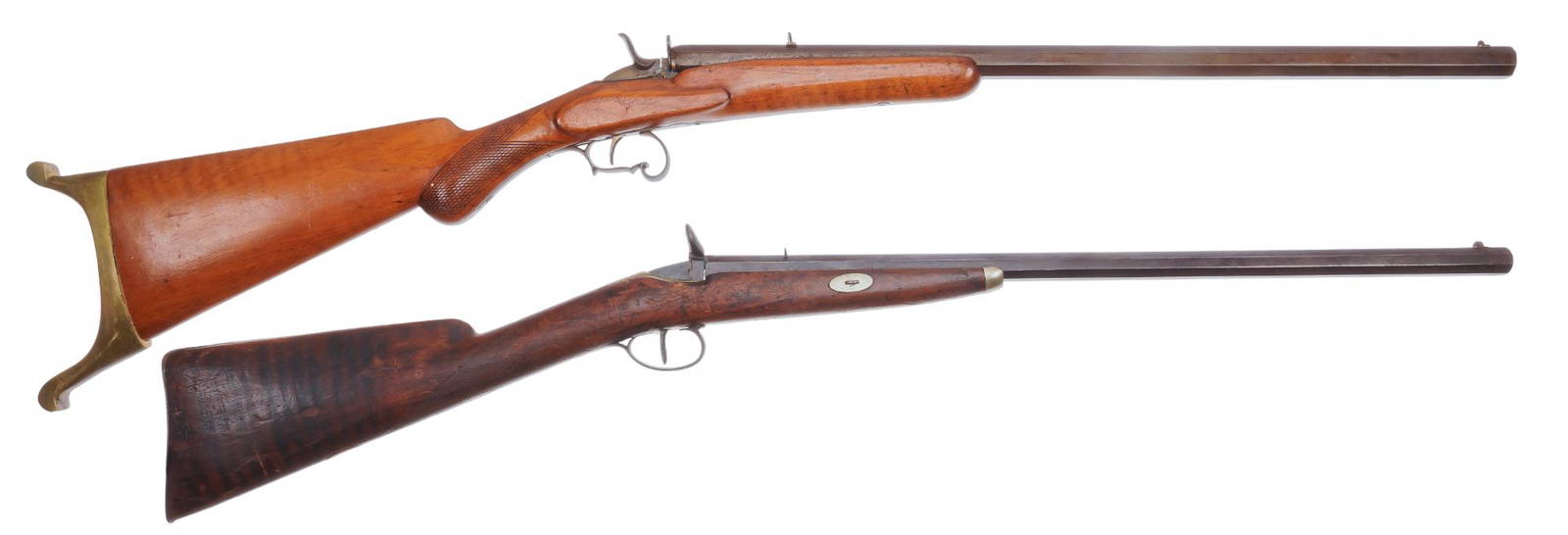 Pair Of Flobert Style 22 Cal. Rifles Auction