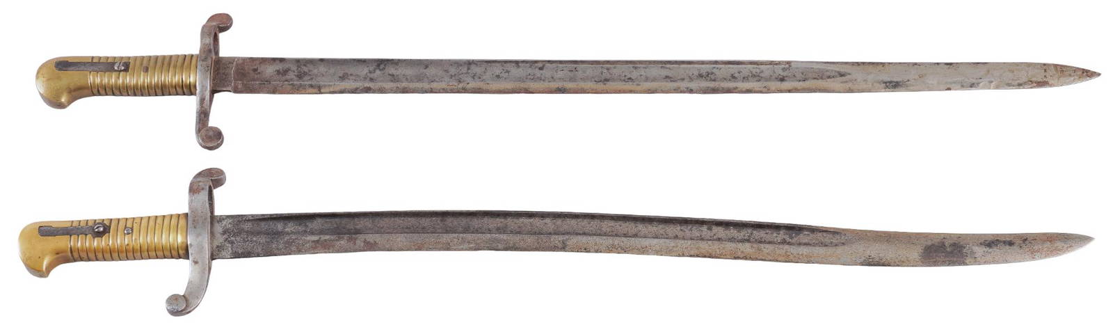 M1855 Revolving Rifle Bayonet & M1842 Sword Bayonet Auction