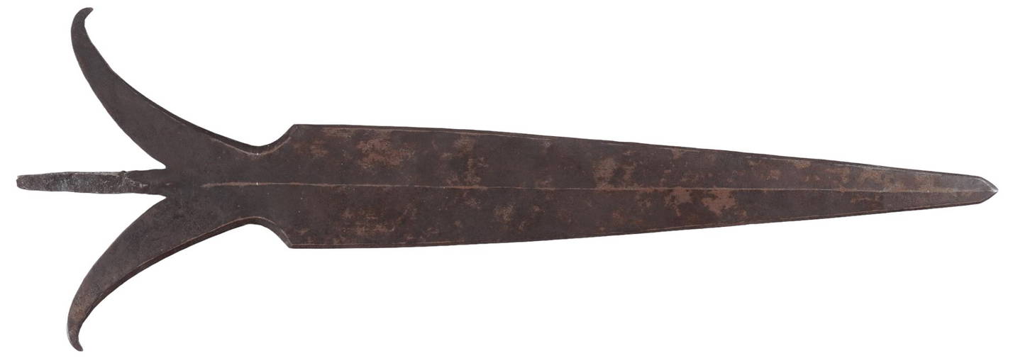 1700 1800s Spontoon Spear Head