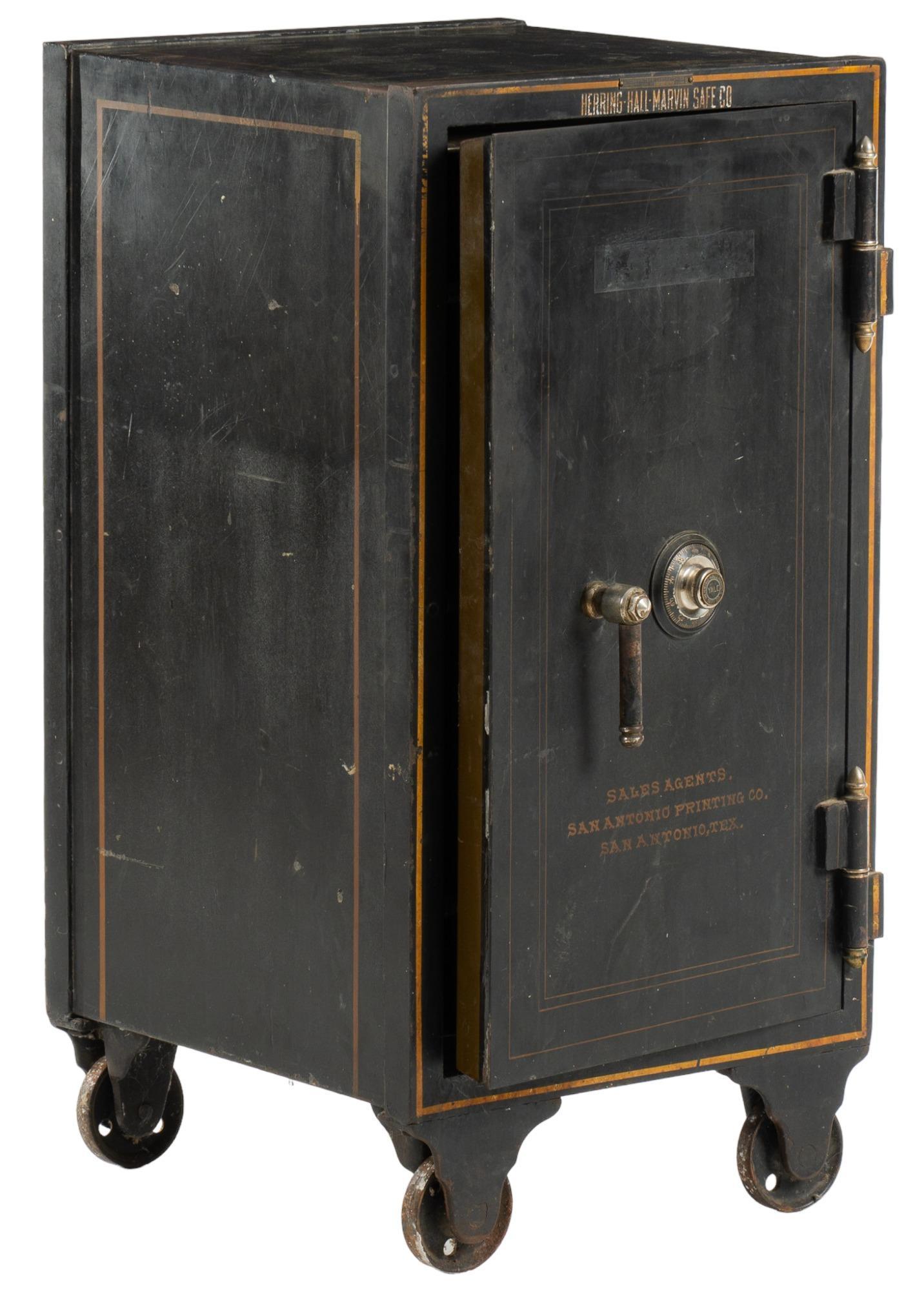 Vintage Herring Hall Marvin Safe