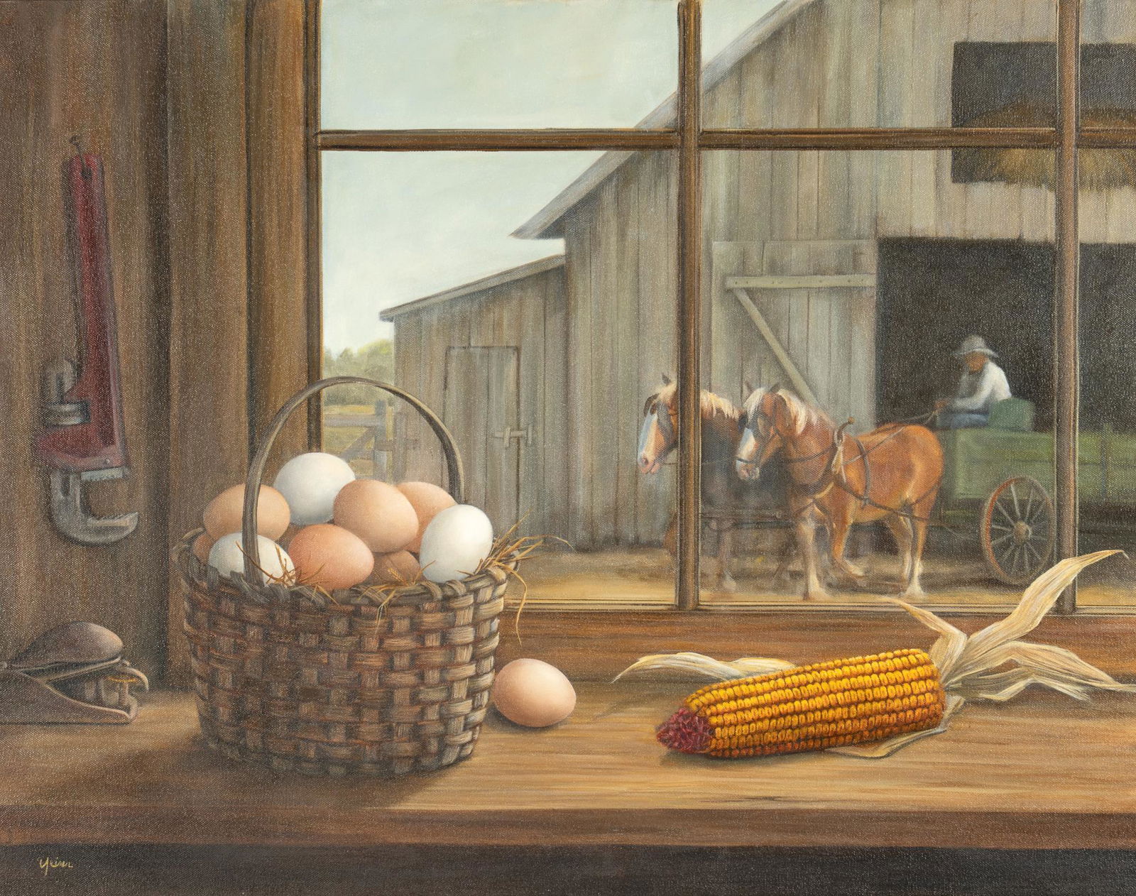 Farmhouse Still Life Auction