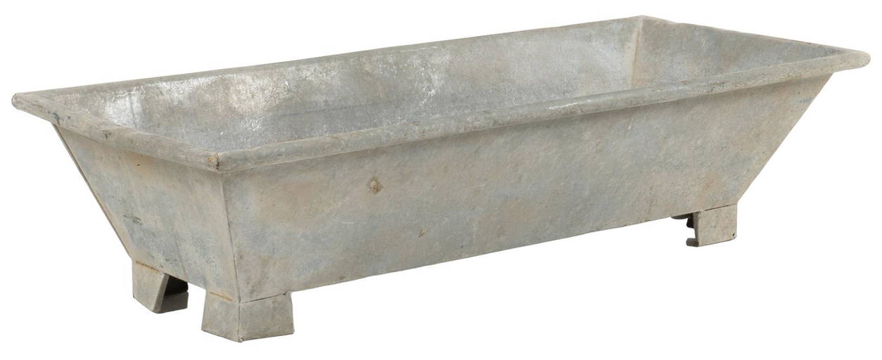 Galvanized Metal Trough