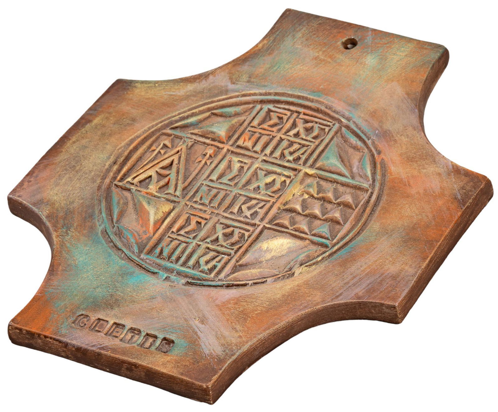 Brother Cletus, Ceramic Religious Tile Auction