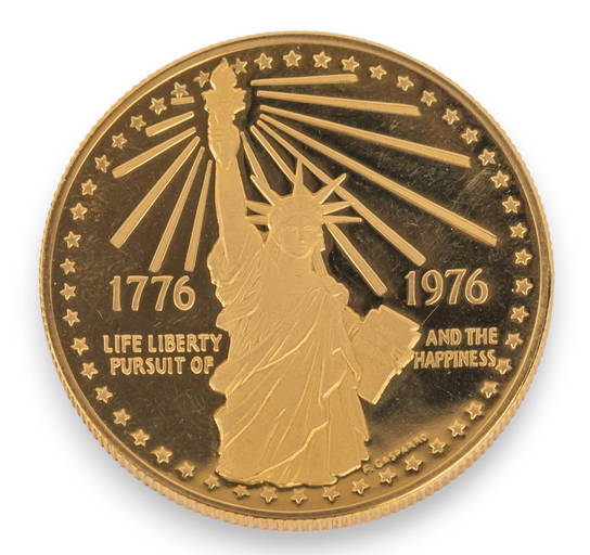 Us Bicentennial Gold Coin