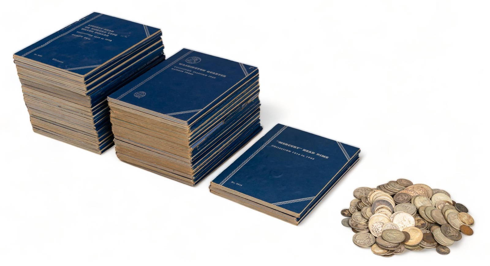 Collection Of Us Coins & Coin Books Auction