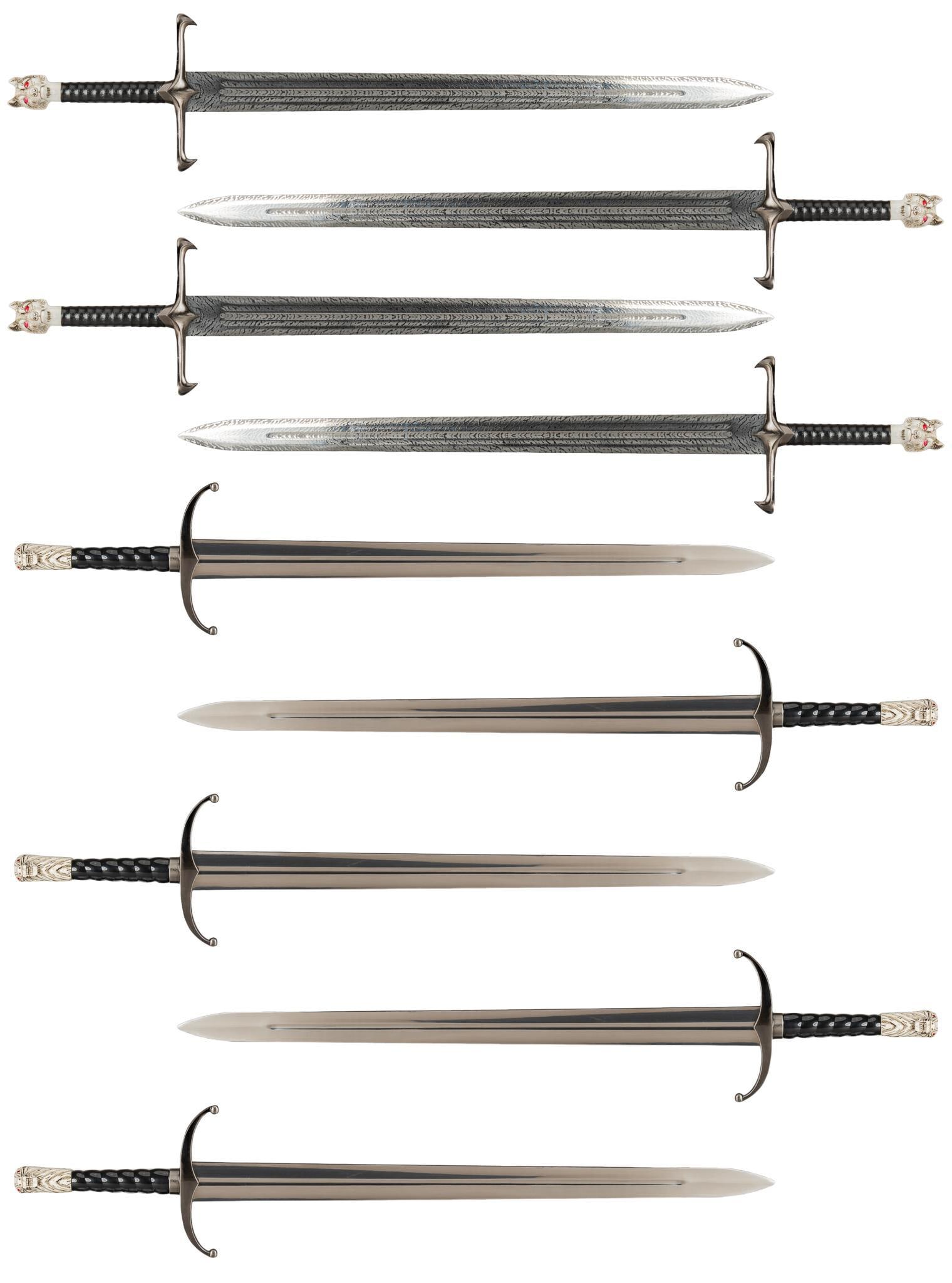 Collection Of (10) "longclaw" Replica Swords And Shield Auction