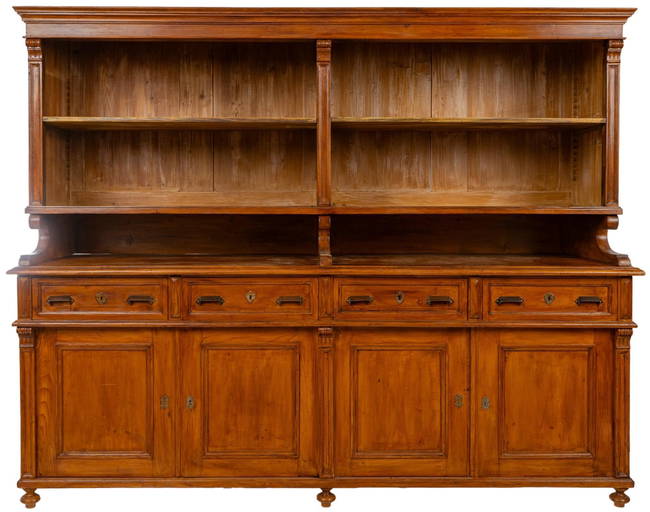 Ranch Style Hutch Cabinet