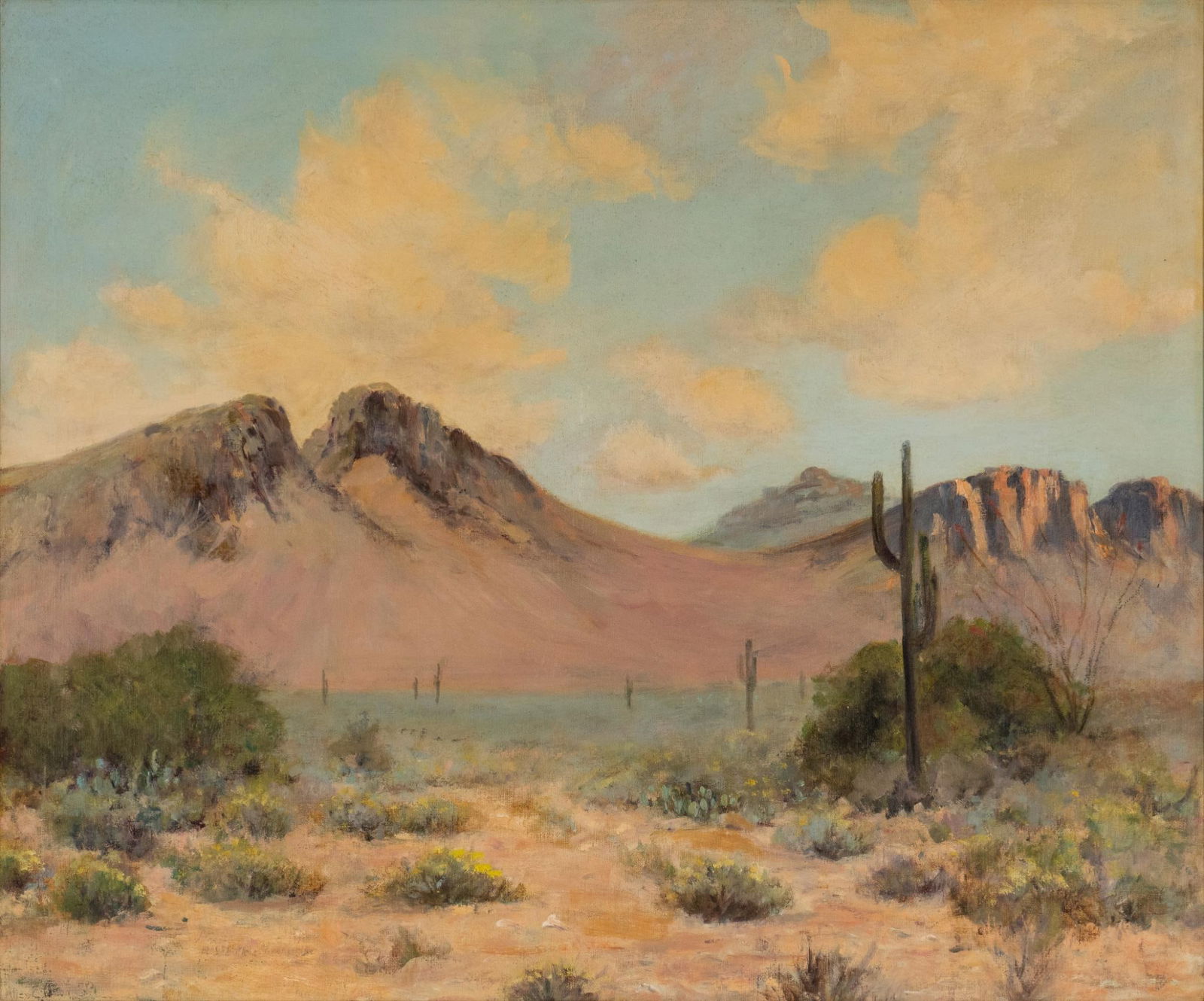 Alice Chilton, West Texas Desert Auction