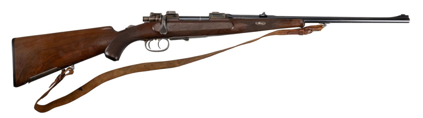 Carl Stiegele Mauser 98 8mm Custom Sporter Rifle W/ Ammo