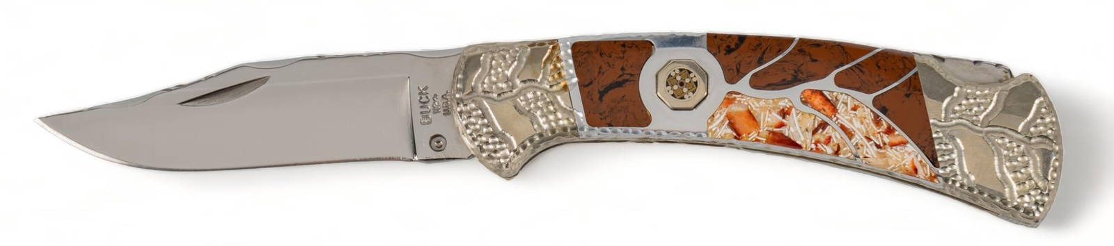Michael Prater Painted Pony Buck 112 Prototype In Display Case Auction