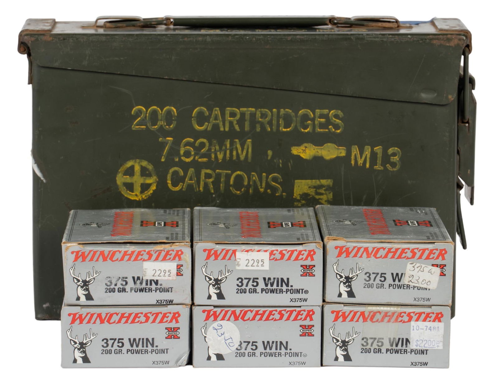 120 Rounds Of Winchester Super X 375 Win Ammunition