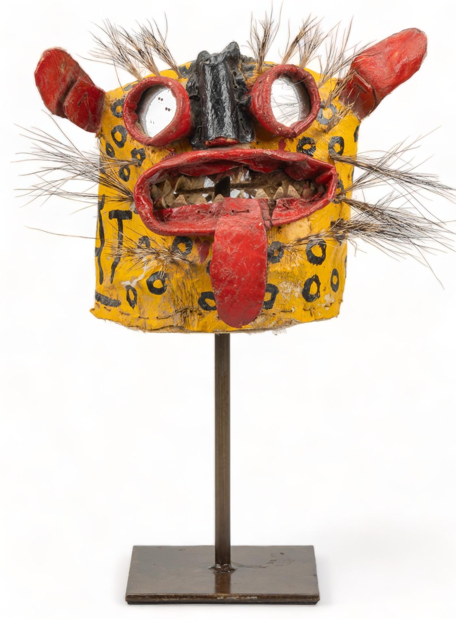 Mexican Tiger Dance Mask Auction
