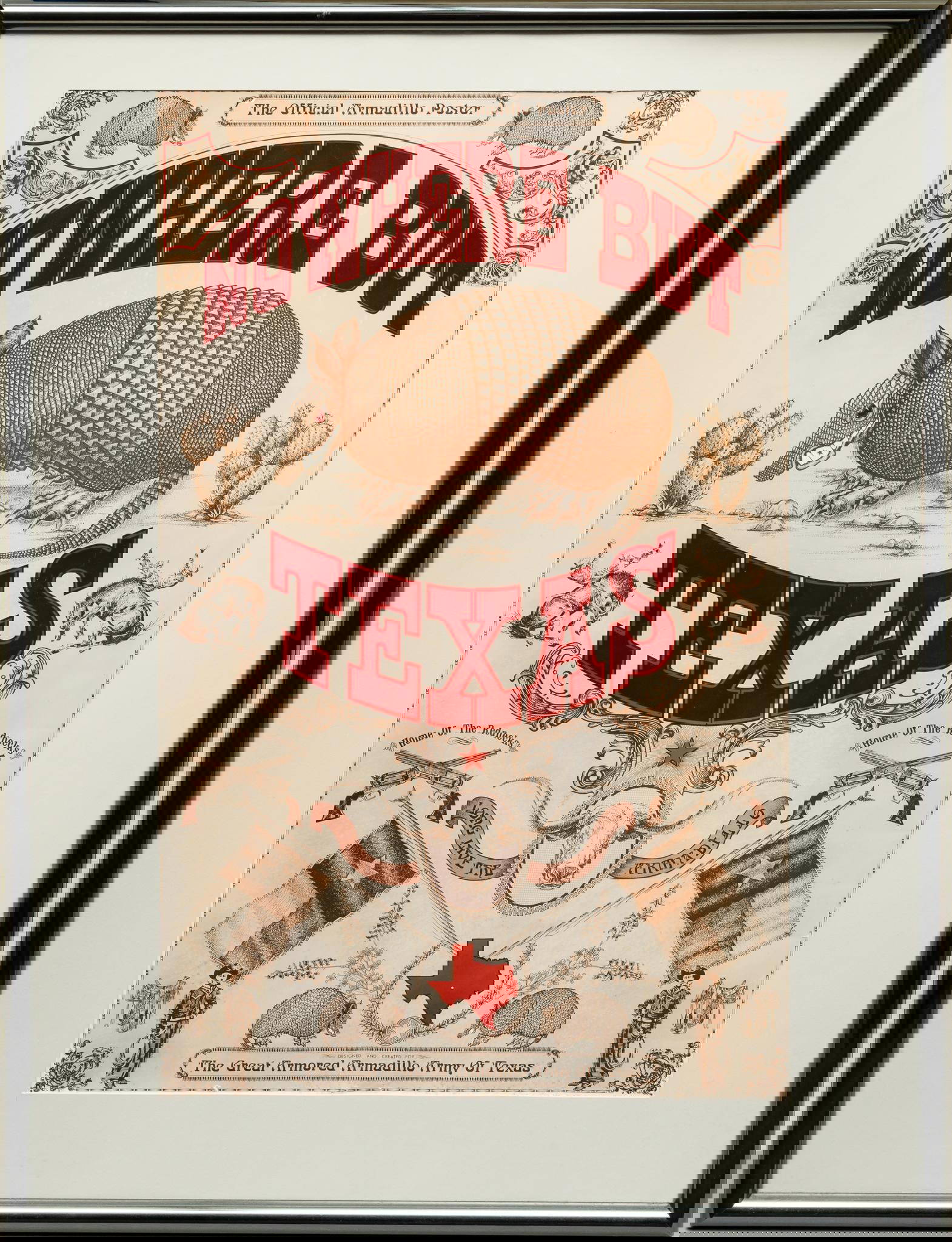 Vintage Nowhere But Texas Poster Auction