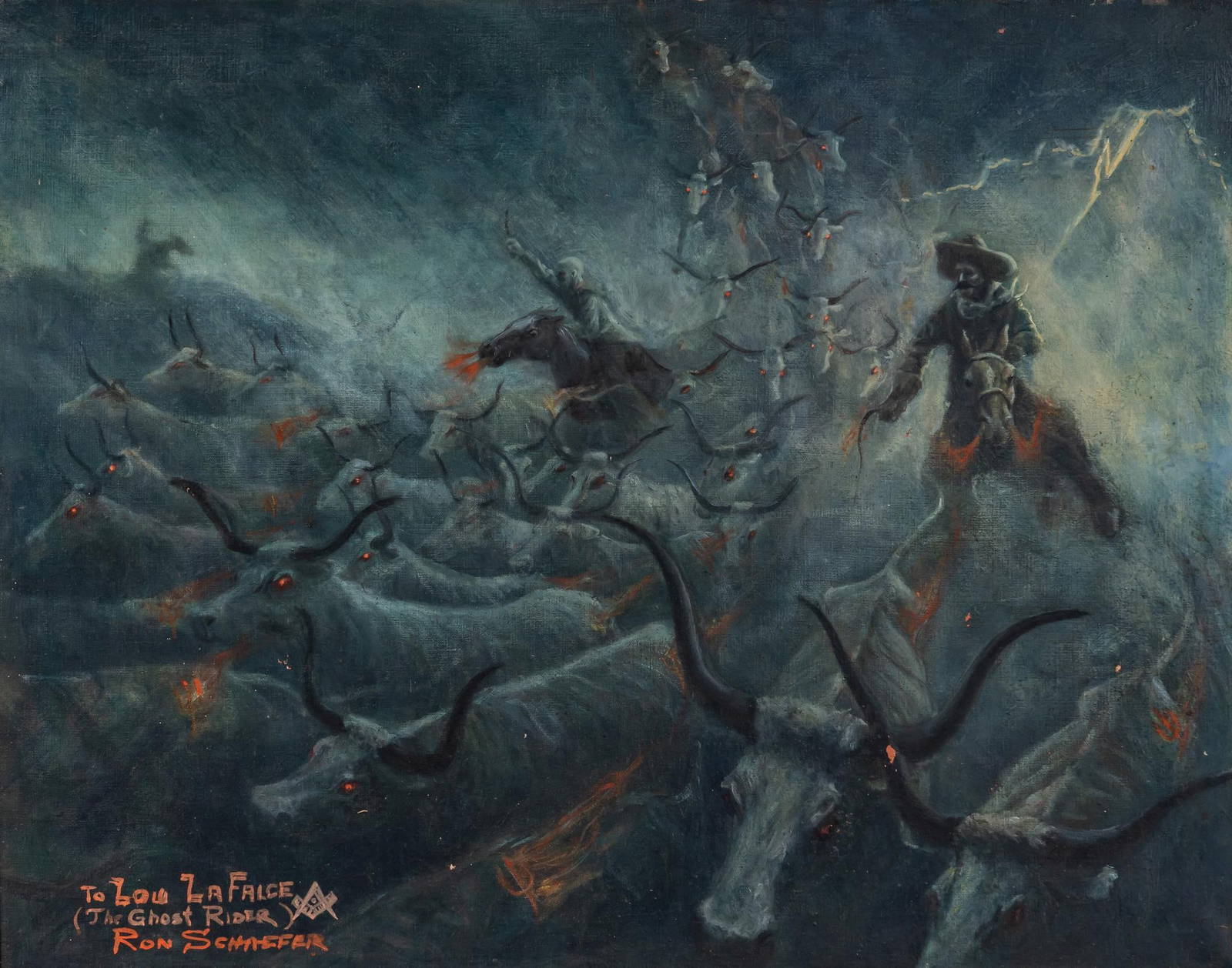 Ronald Schaefer, "the Ghost Rider" Auction